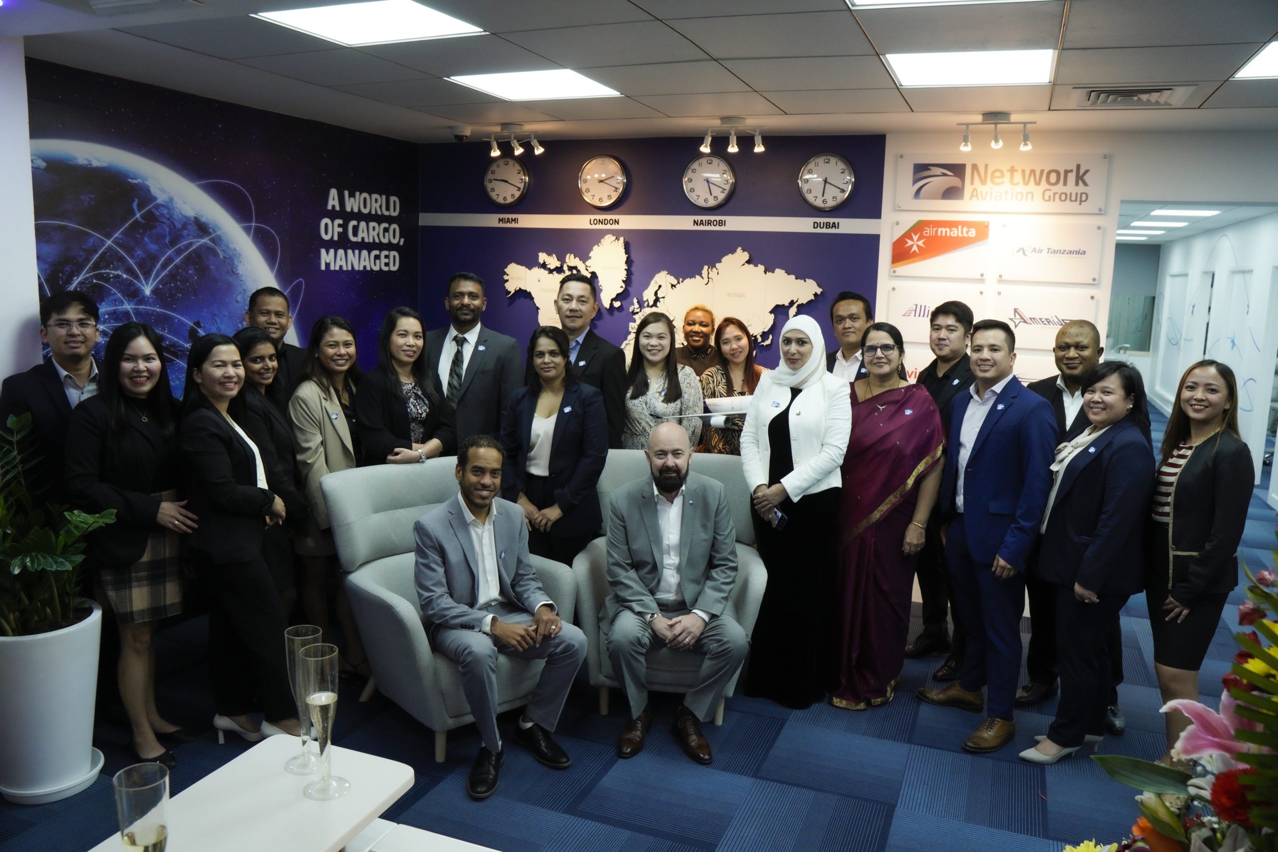 Network Aviation Group Opens Newly Refreshed Office in Dubai, DXB ...